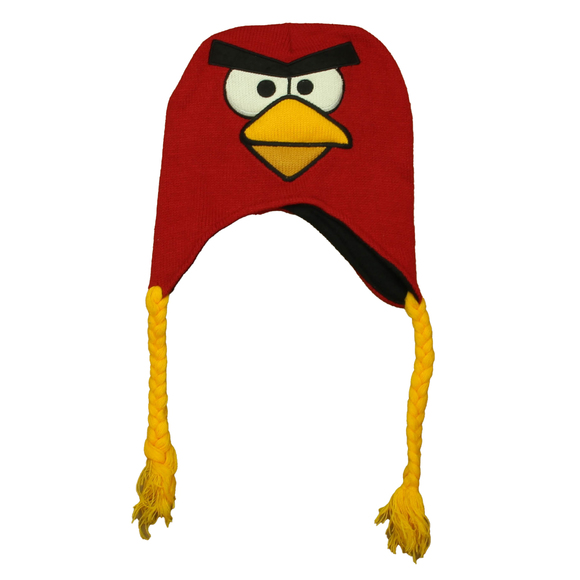 angry birds | Accessories | Angry Birds Boys Red Yellow Winter Hat Size ...